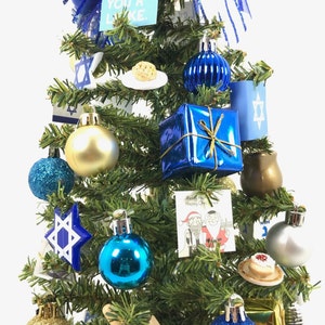 Chanukah Bush / Hanukkah Themed 24 Christmas Tree - Etsy