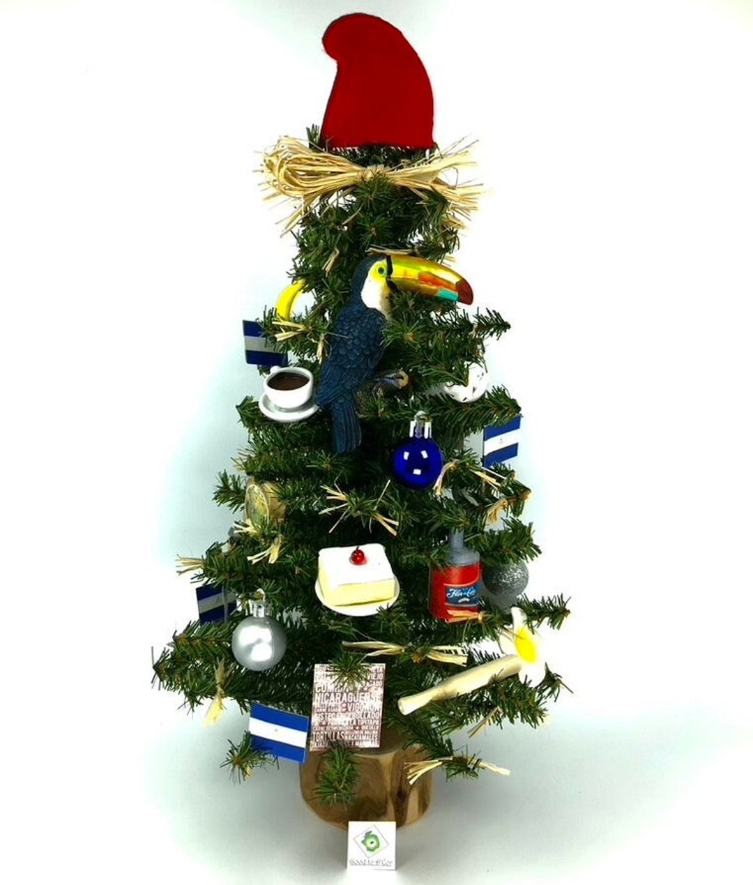 Nicaragua Themed 18" Christmas Tree - Etsy