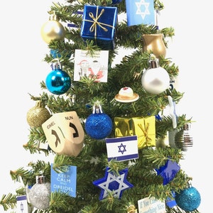 Chanukah Bush / Hanukkah Themed 24 Christmas Tree - Etsy