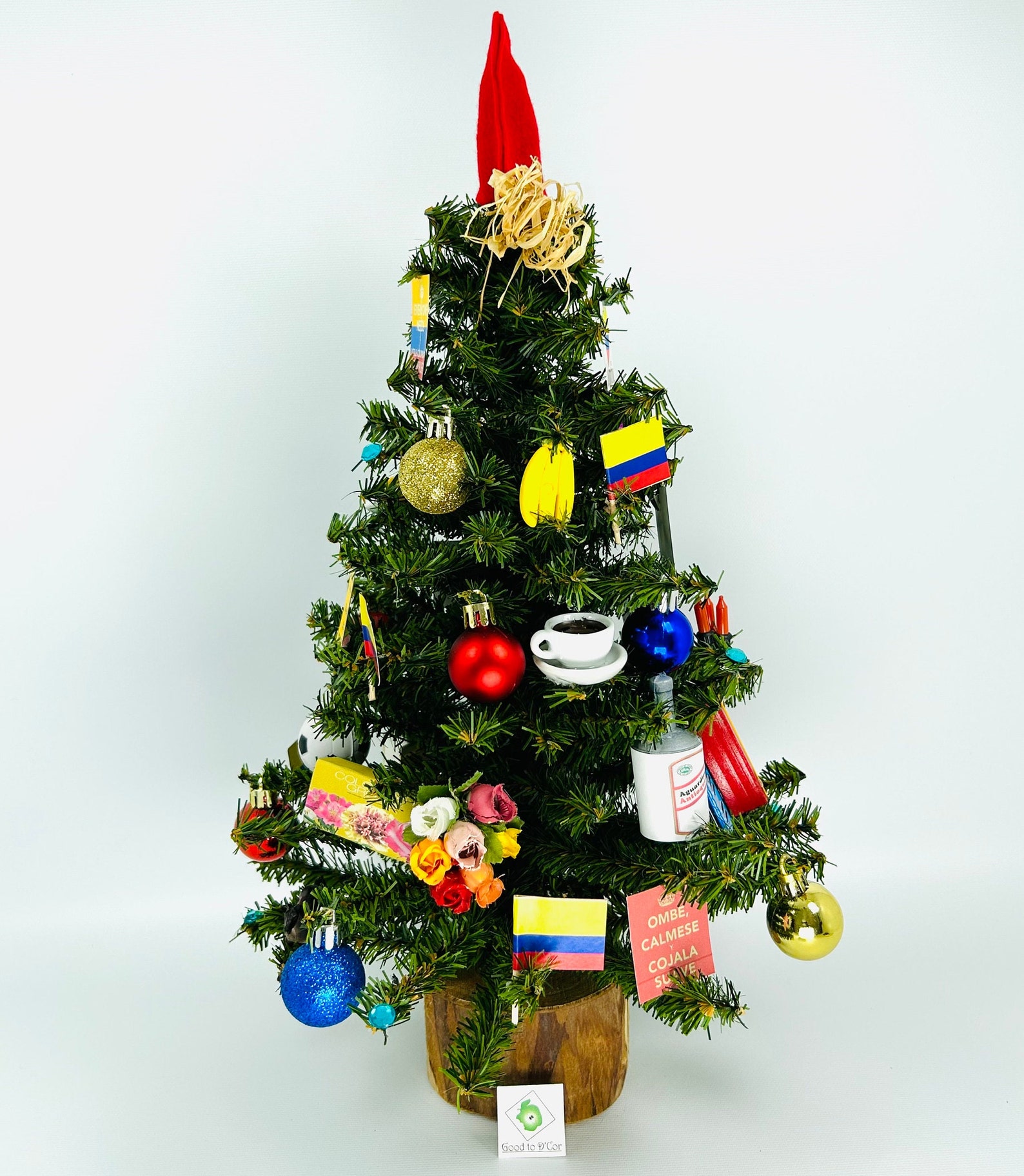 Colombia / Colombian Themed 18" Christmas Tree - Etsy