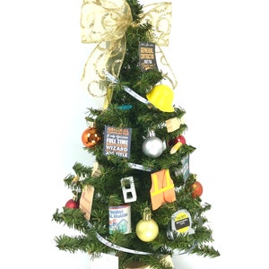 General Contractor / Construction Themed 18" Christmas Tree - Etsy