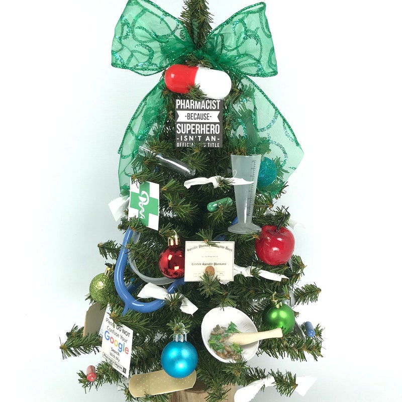 Pharmacy Tree Decorations - Etsy