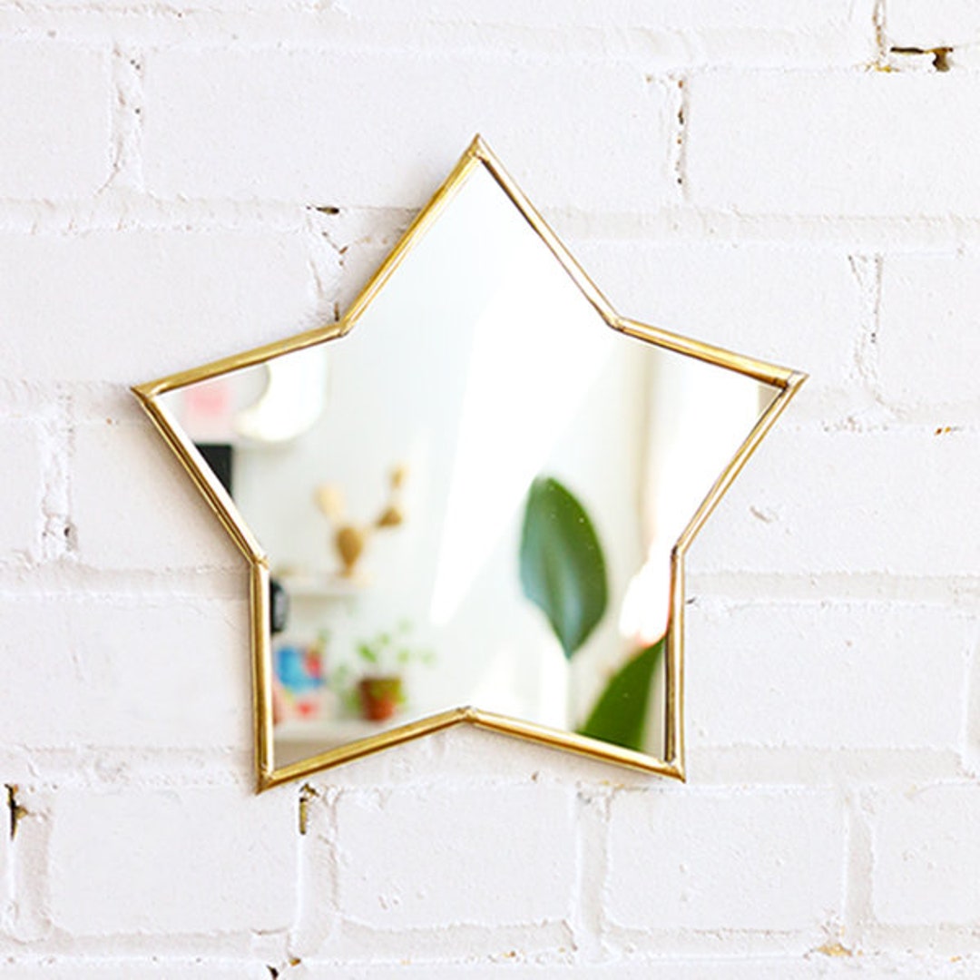 Star Mirror, Small Wall Mirror, Mirror, Nursery Mirror, Small ...