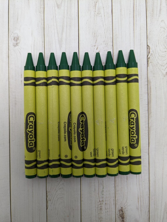 Crayones De Colores Verdes Crayola
