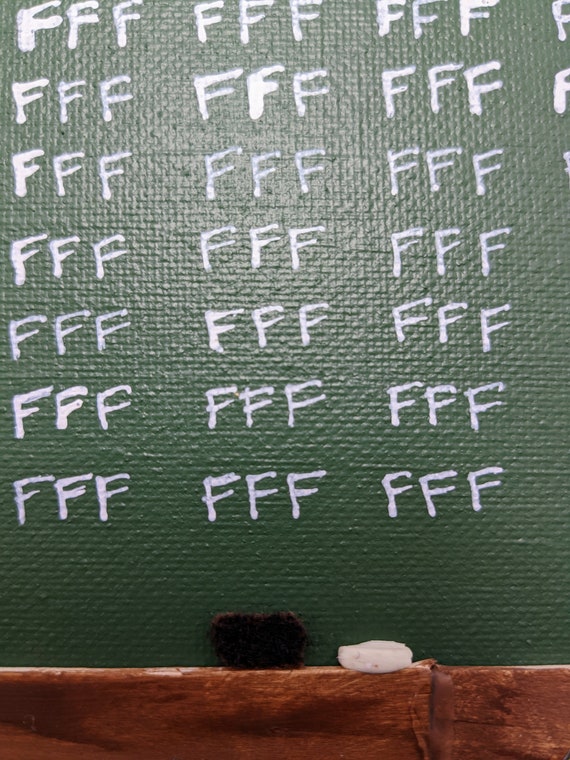Bart Simpson Blank Chalkboard