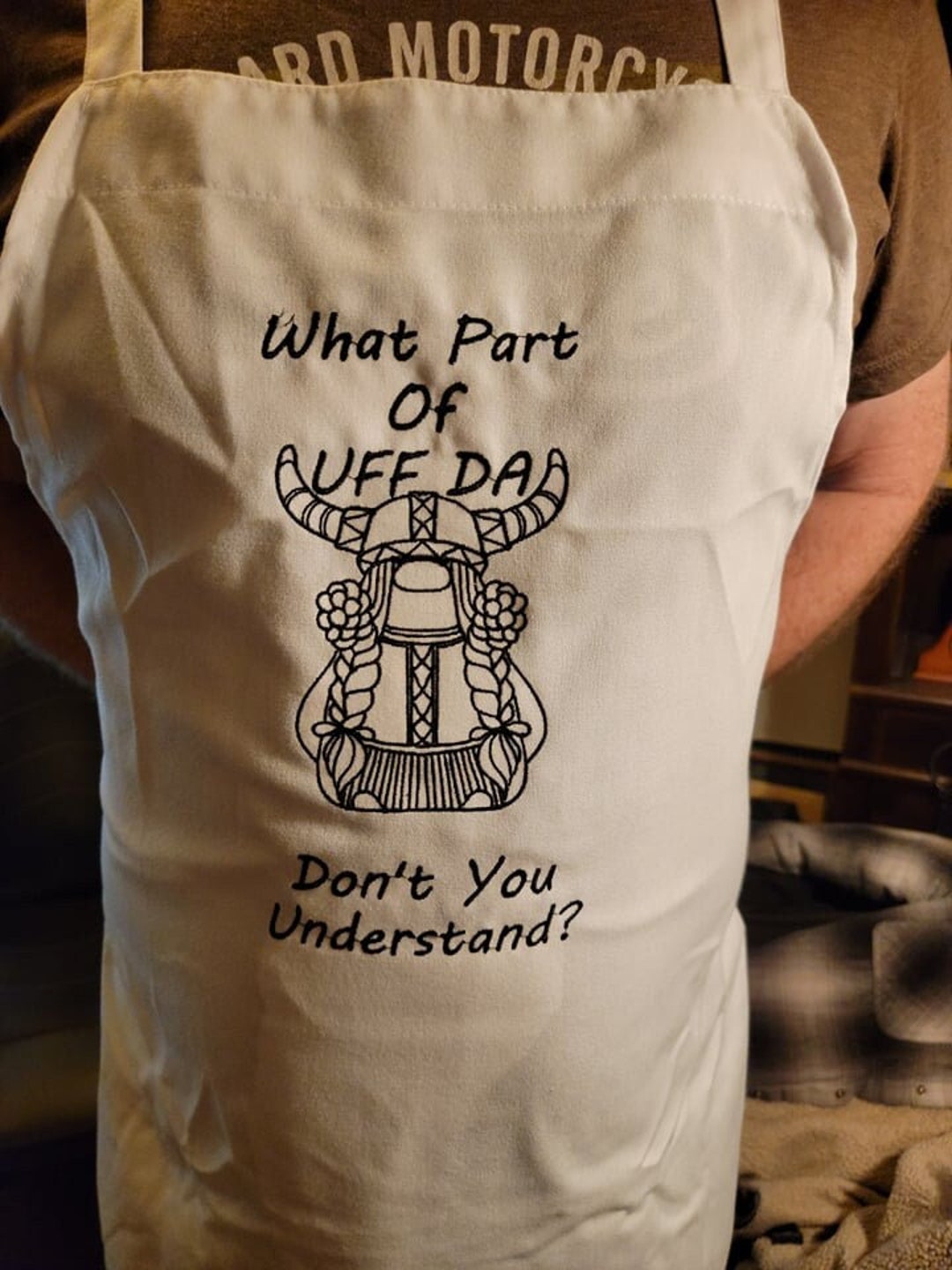 What Part of Uff Da Apron - Etsy