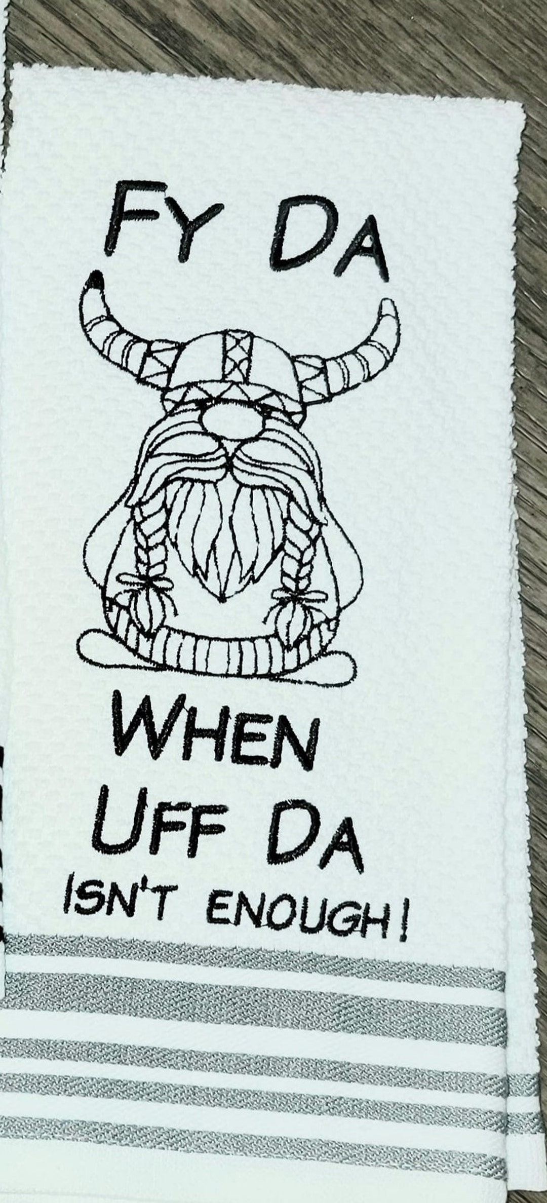 FY DA When Uff Da Isn't Enough Funny Scandinavian Design - Etsy