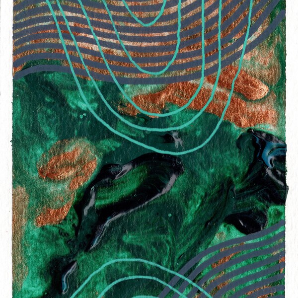Aceo Abstract - Etsy