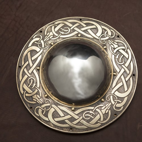 Medieval Viking Boss Shield serpent Decorative Shield | Etsy