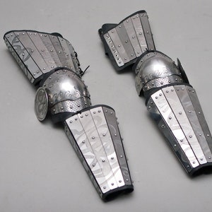 Armstreet lady Warrior Stainless Steel Leg Armor Splint Leg Protection ...