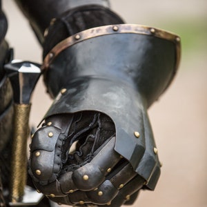 Hourglass Finger Gauntlets the Wayward Knight SCA Finger - Etsy