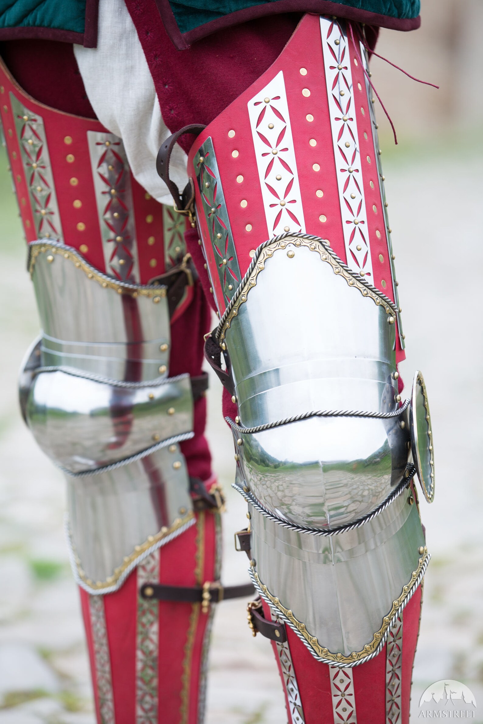 Medieval Leg Armor the Kingmaker SCA Men's | Etsy