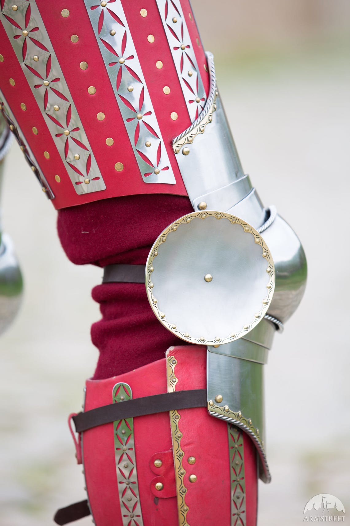 Medieval Leg Armor the Kingmaker SCA Men's | Etsy