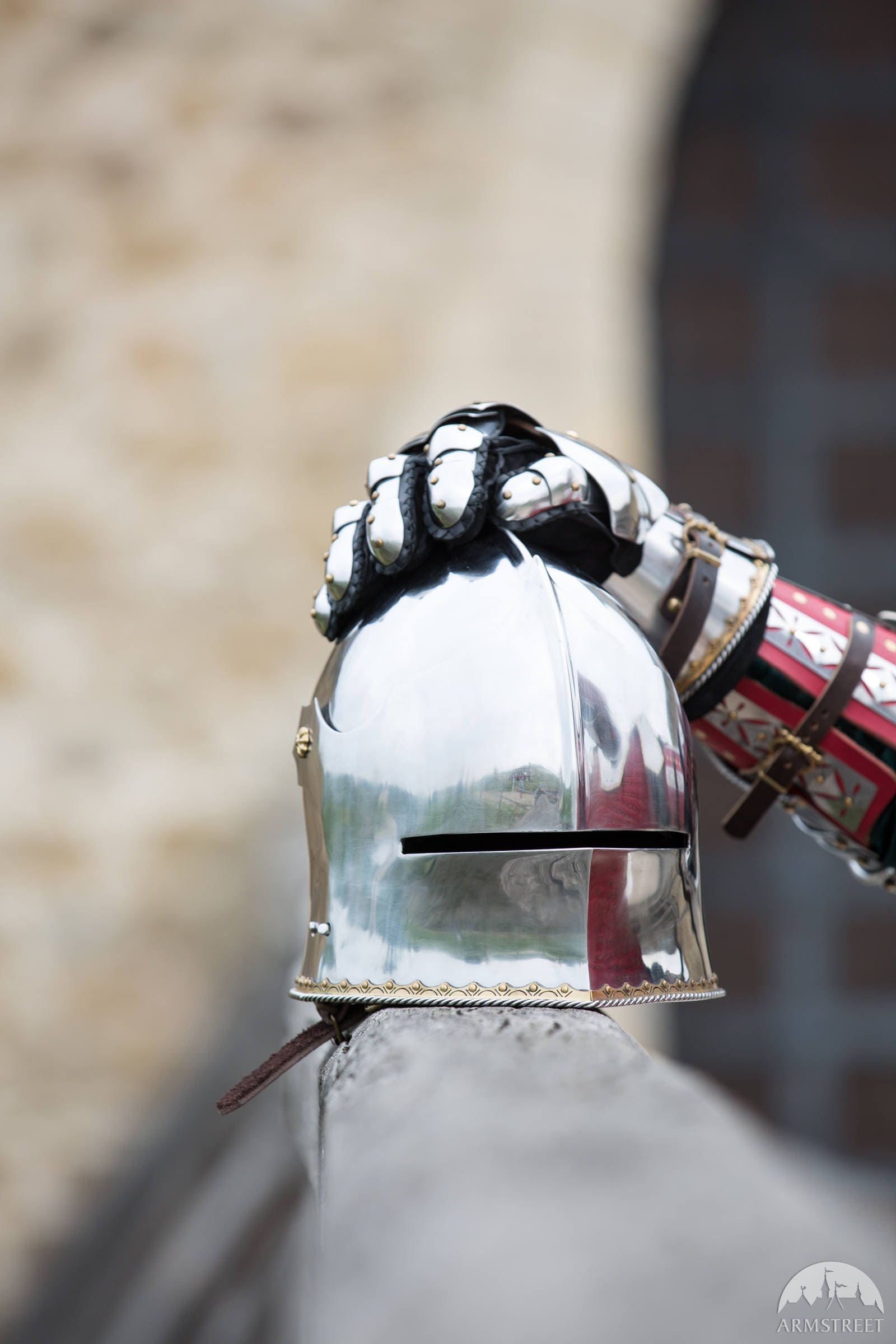 Bevor with Sallet Gorget The Kingmaker Bevor | Etsy