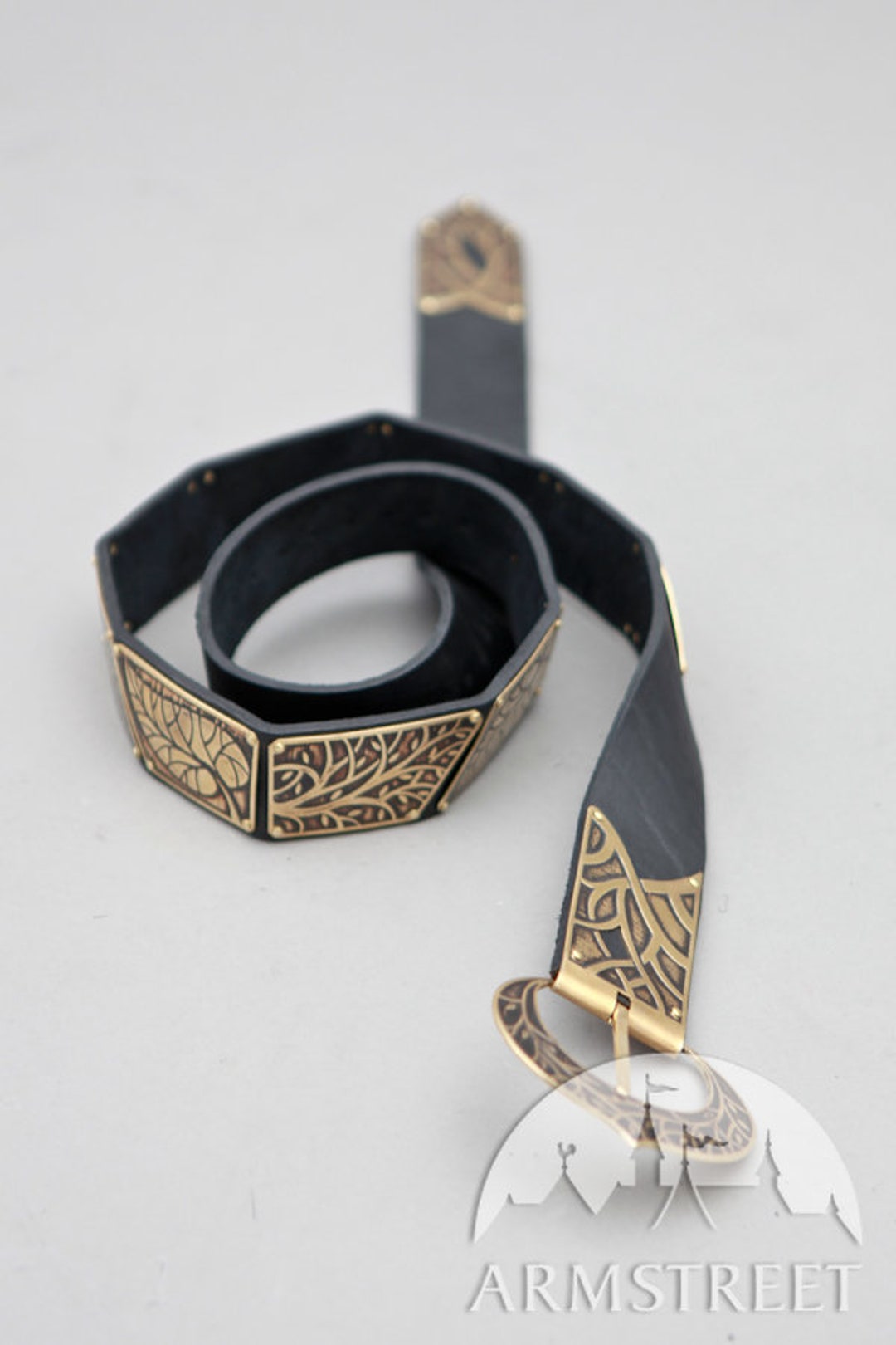 Armstreet's Elven Belt: Historical Reenactment Noble Belt, Handcrafted ...