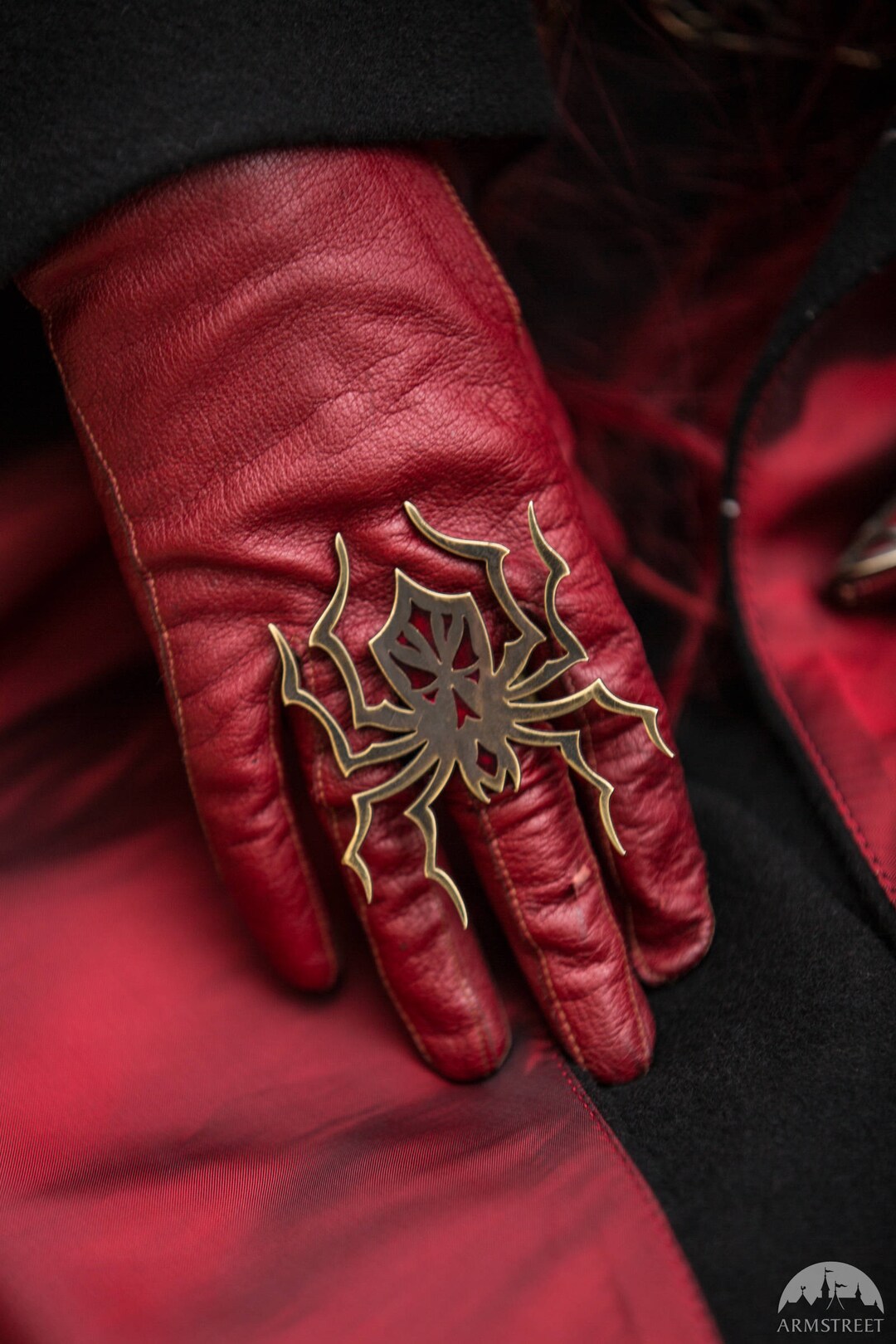 Armstreet Halloween Spider Ring With Enamel Witch & Wizard Accessory ...