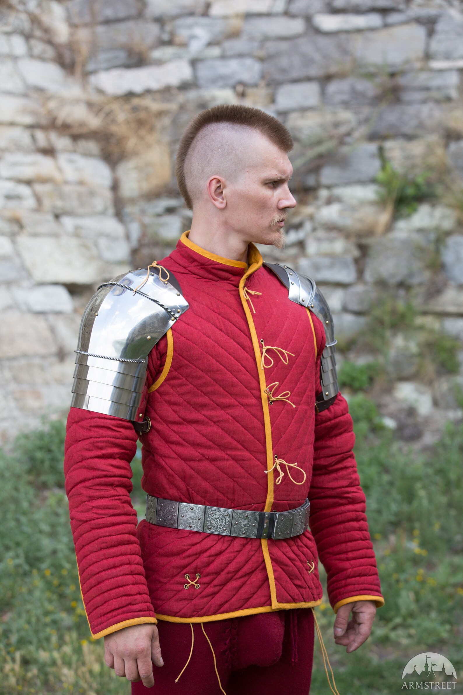 Roped Paladin Pauldrons errant Squire II - Etsy