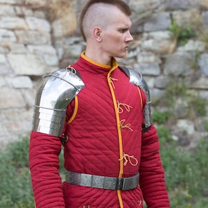 Roped Paladin Pauldrons errant Squire II - Etsy