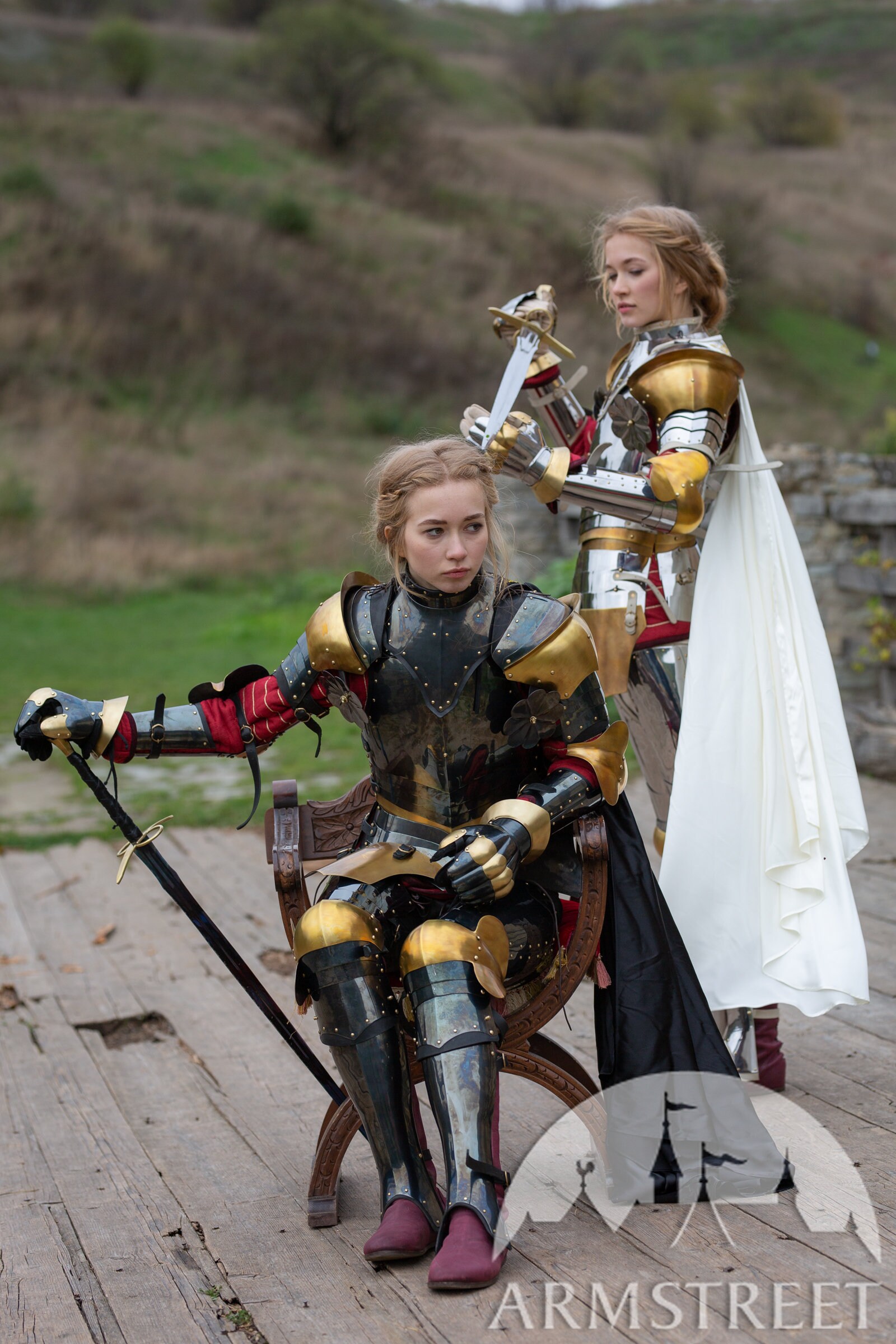 Spring Steel Full Armor Set for Women evening Star Spring - Etsy Sweden