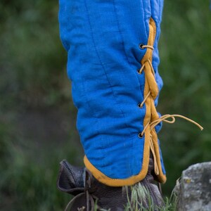 Armstreet Linen Leg Underarmour Padding the Kingmaker Chausses LARP SCA ...