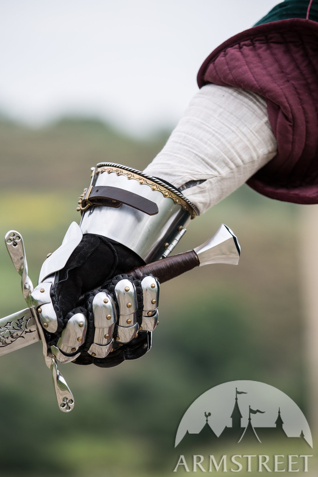 Armstreet's Finger Gauntlets the Kingmaker: 15th Century Style ...