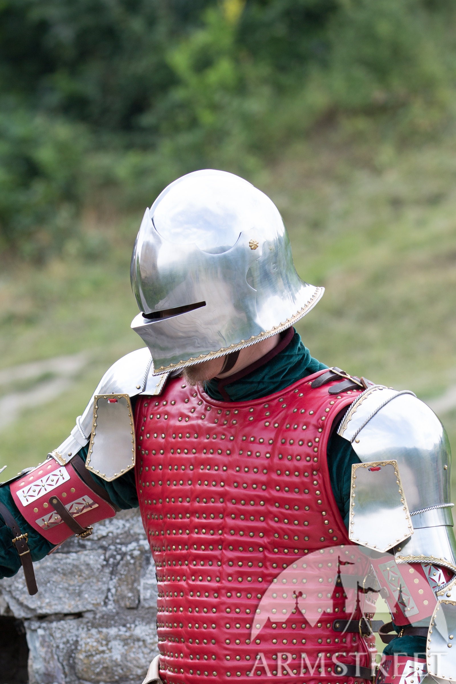 Sallet Helmet the Kingmaker Steel Helm - Etsy UK
