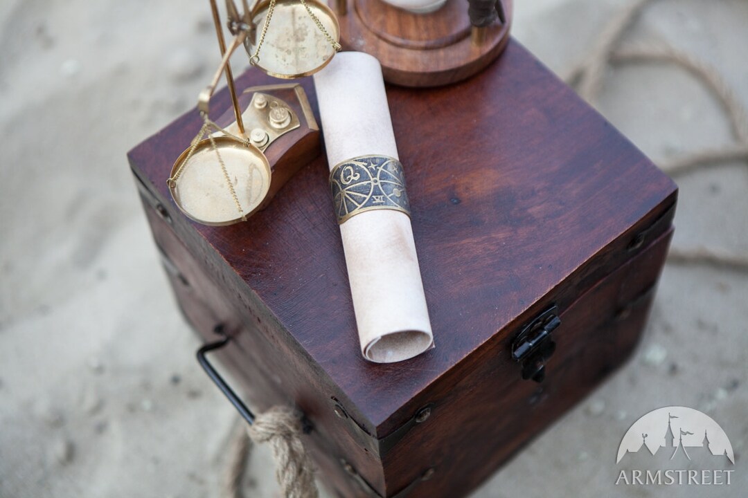 Armstreet Manuscript Letter Ring the Alchemists Daughter Letter Clasp ...