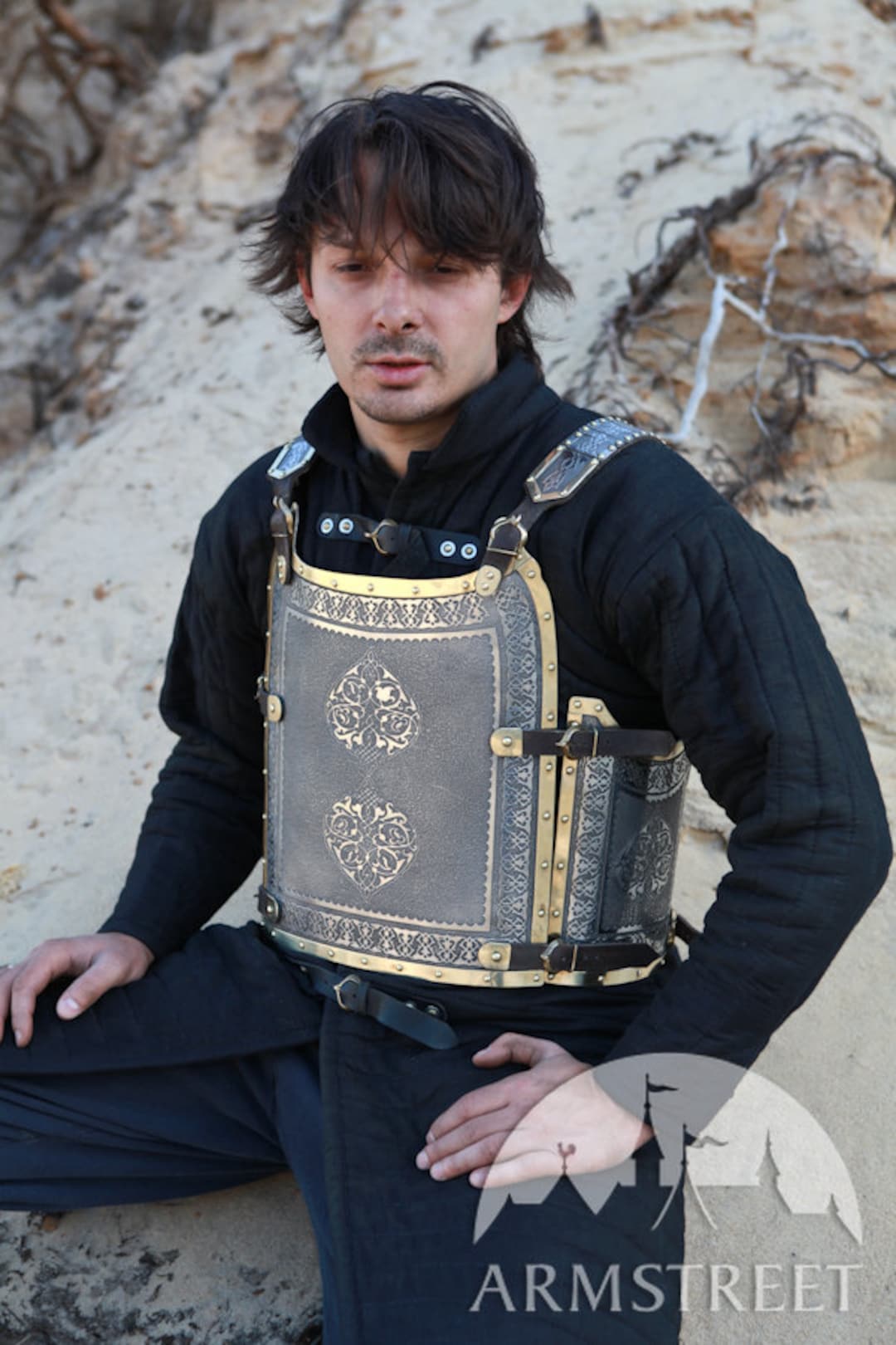 Armstreet Eastern Style prince of the East Cuirass Breastplate and ...