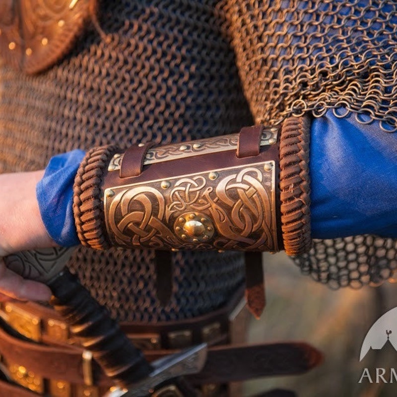 Viking Bracers - Etsy