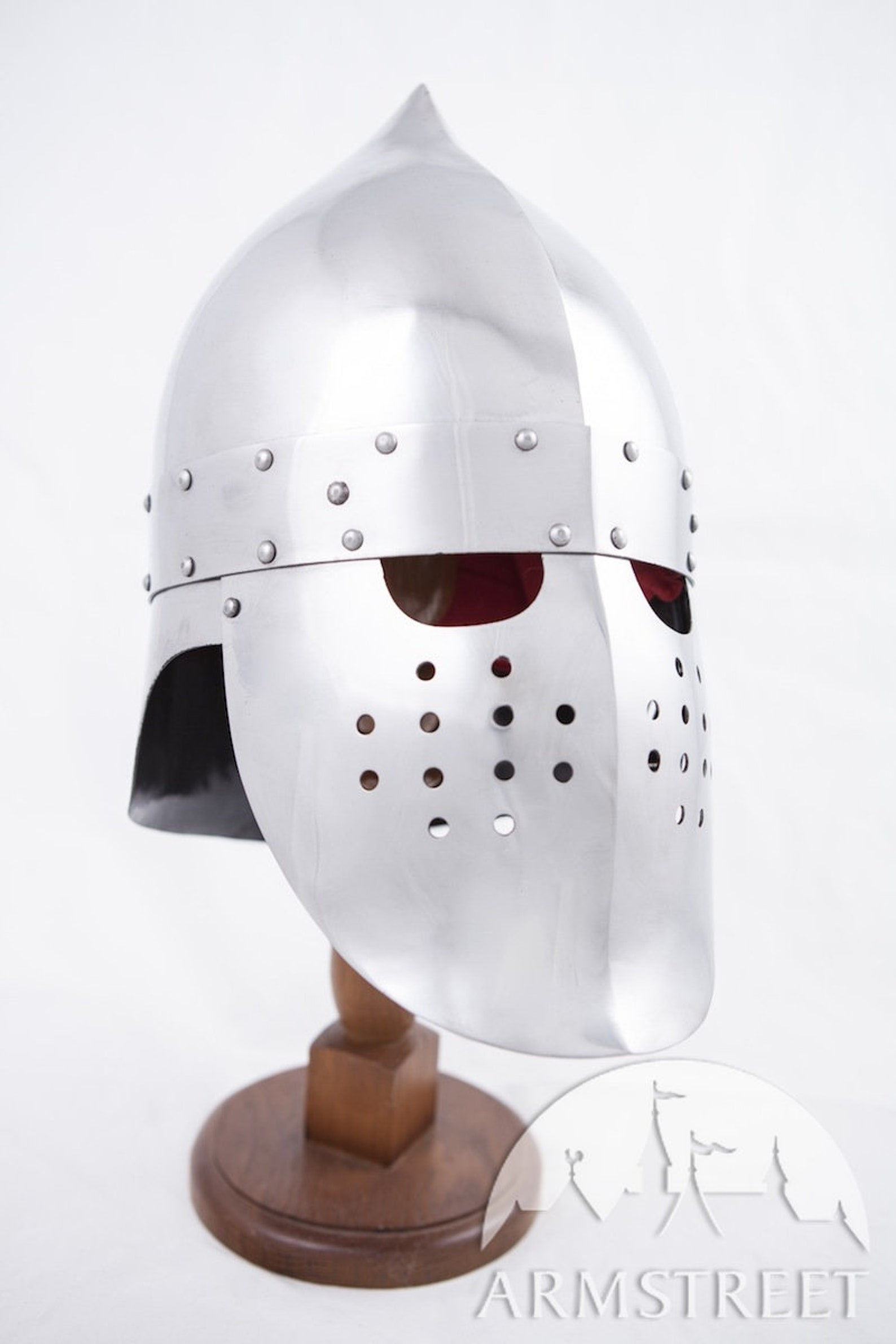 Ancient Helmet Combat Helm Functional Armor Steel Helm | Etsy