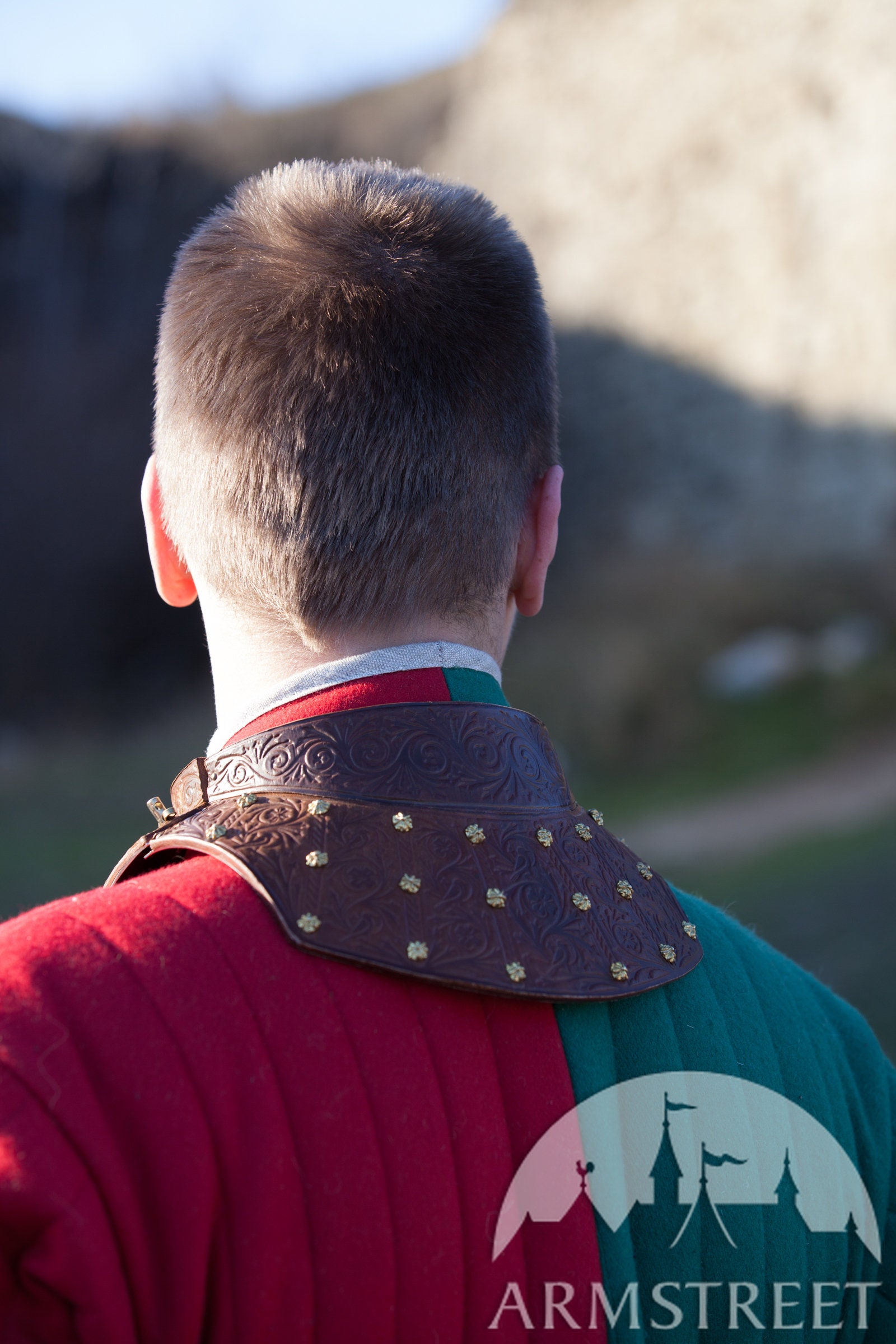 Medieval Gorget Neck Armor Leather Gorget | Etsy UK
