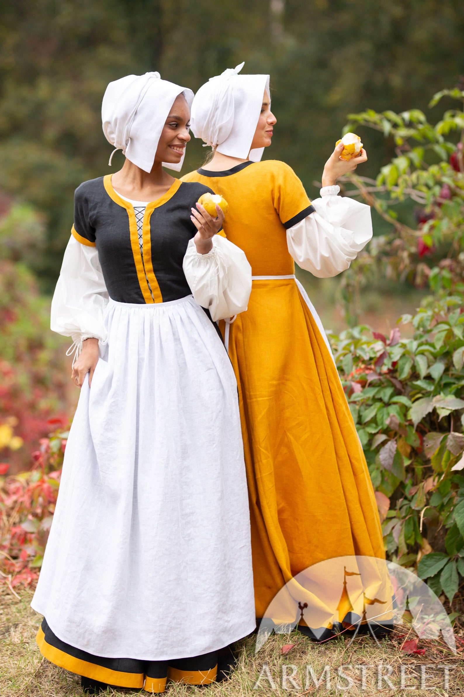 Medieval Apron Made of Flax Linen townswoman Womens Apron - Etsy