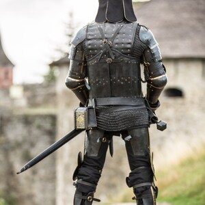 Armstreet Blackened Steel Kit the Wayward Knight Full Set of Armour ...