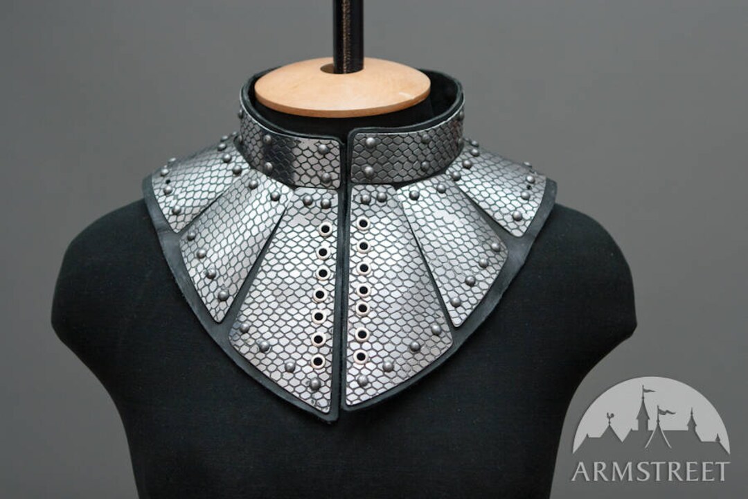 Medieval Gorget lady Warrior by Armstreet Fantasy Women's Armor Steel ...