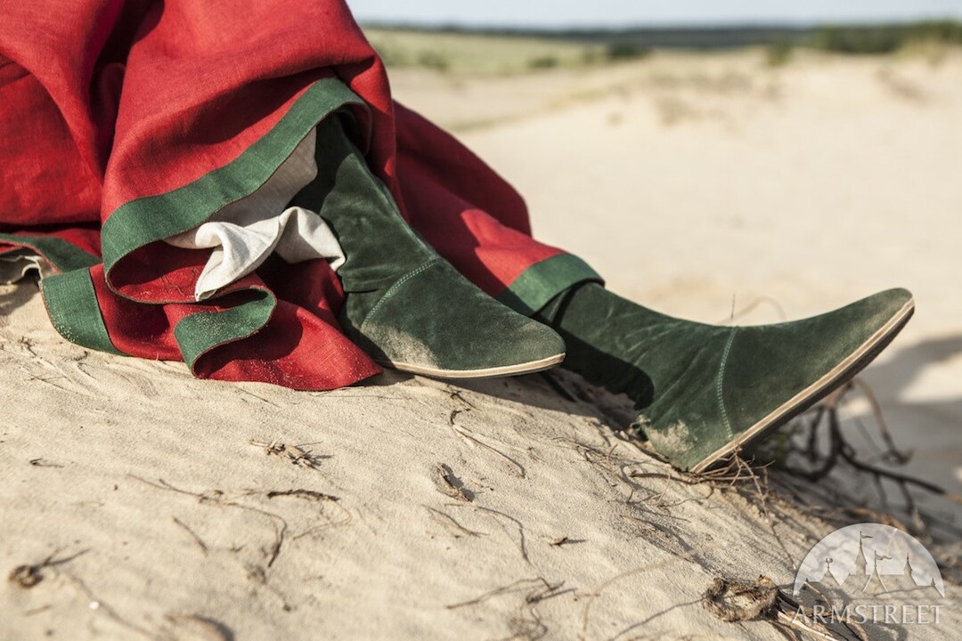 Armstreet Medieval Fantasy Womens Suede Boots the Alchemist's Daughter ...