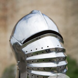 Gothic Sallet Helmet XV Century XV Century Helmet With Bellows Visor ...