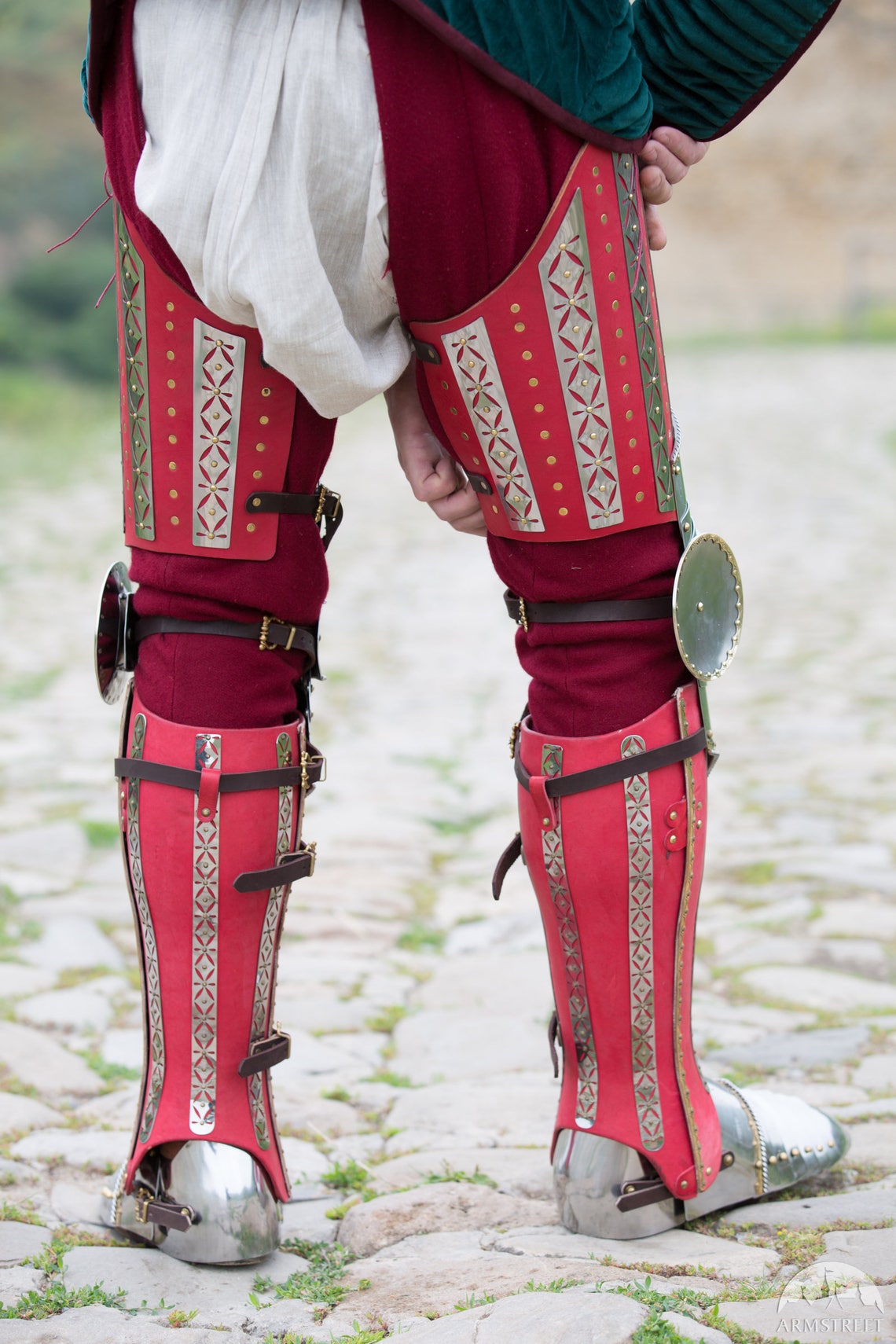 Medieval Leg Armor the Kingmaker SCA Men's | Etsy