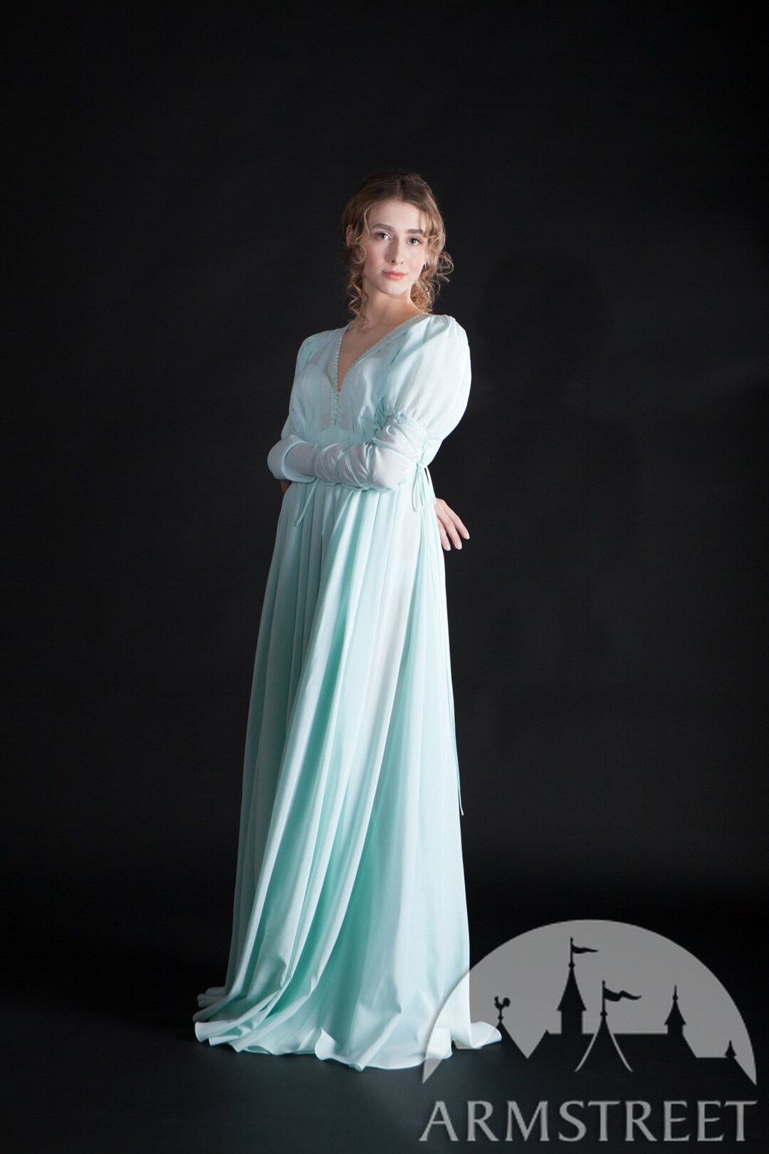 Armstreet Voile Chemise found Princess Colored Medieval Underdress for ...