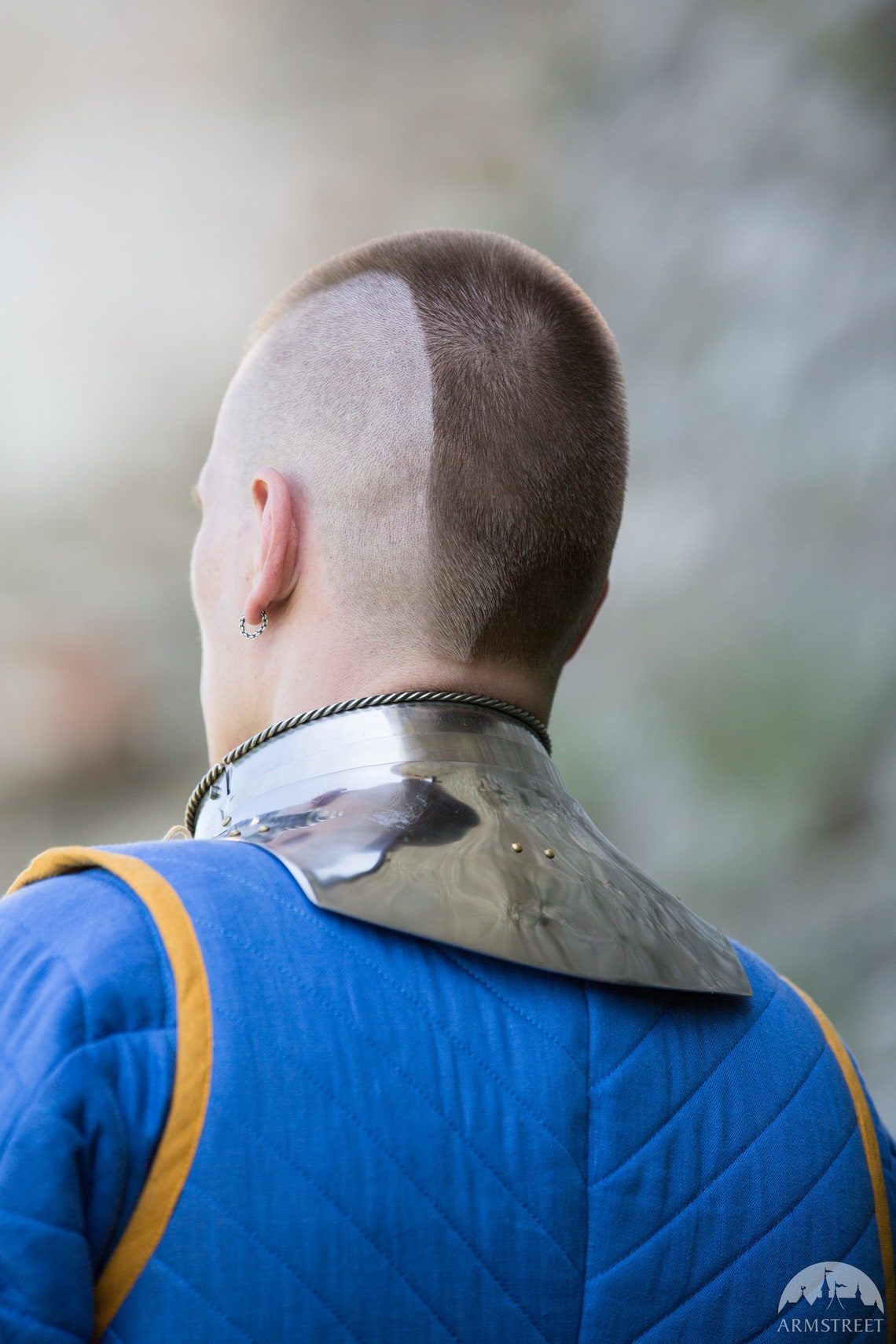 Gothic Gorget With Roped Edge and Articulation Neck - Etsy