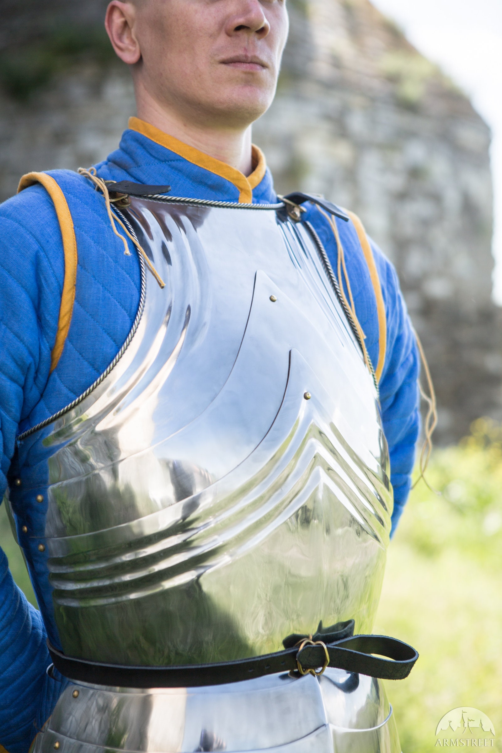 Medieval Knight Gothic Cuirass Chest Protection 2-piece | Etsy