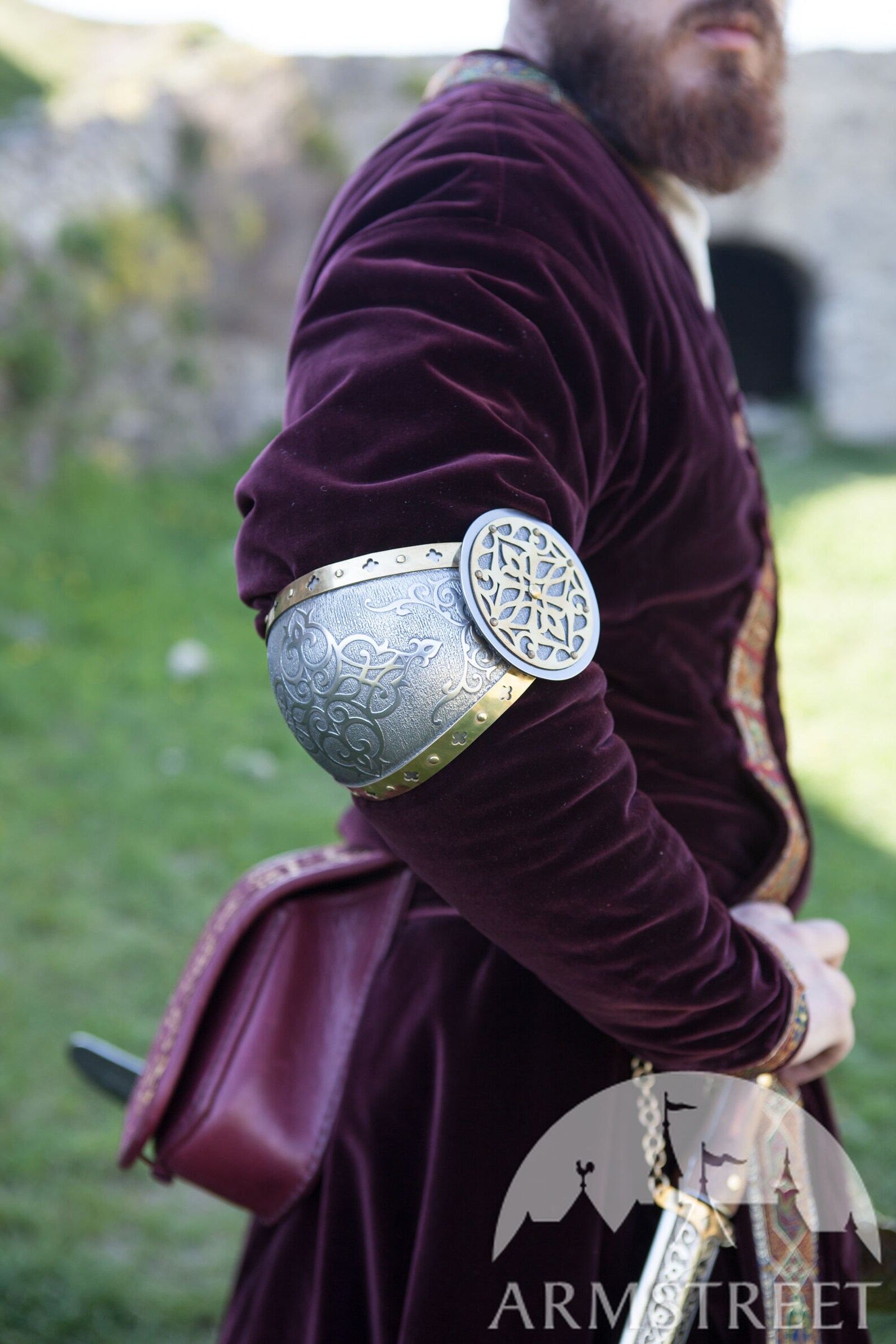 Armor Arms Elbow Cops king of the East Medieval - Etsy