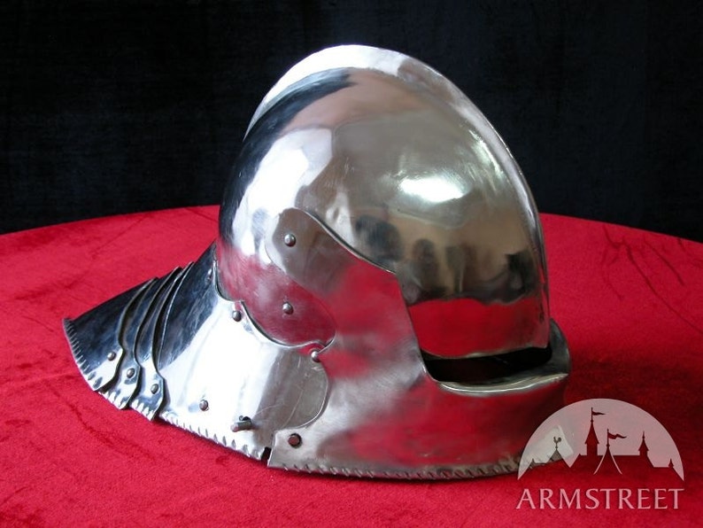 Medieval Helmet Armor Sallet Functional Armor - Etsy