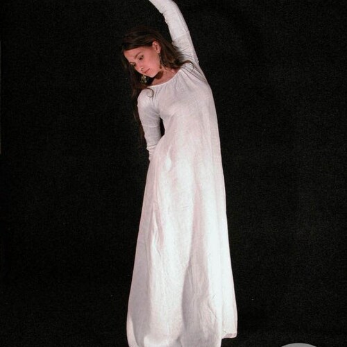 Early Medieval Linen Dress | Etsy