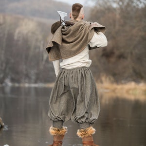 Armstreet Viking Wool Blend Baggy Pants olegg the Mercenary LARP SCA ...