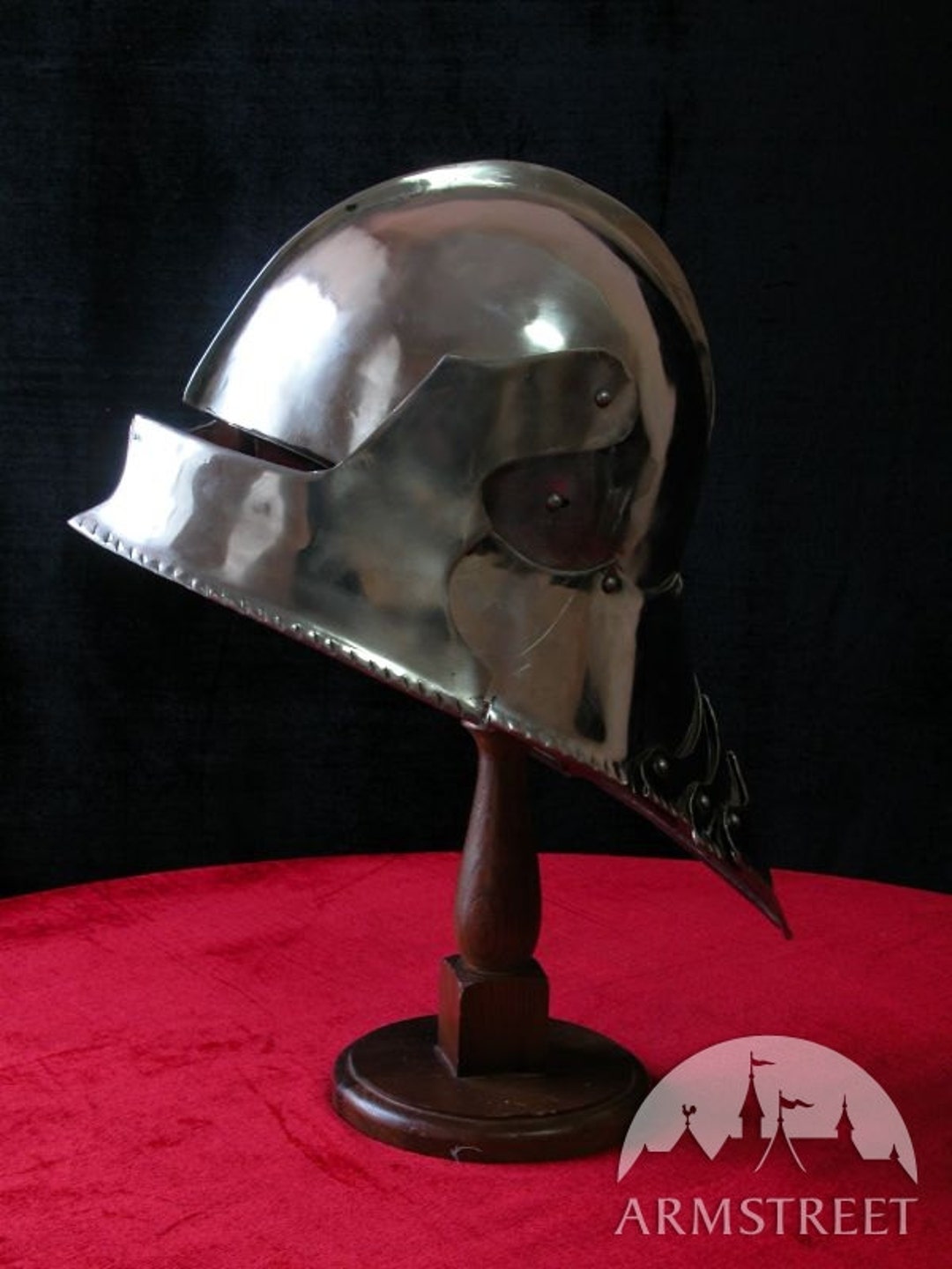 Medieval Helmet Armor Sallet Functional Armor - Etsy