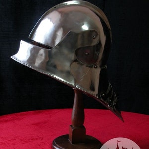 Medieval Helmet Armor Sallet Functional Armor - Etsy