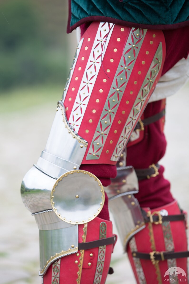 Medieval Leg Armor the Kingmaker SCA Men's | Etsy
