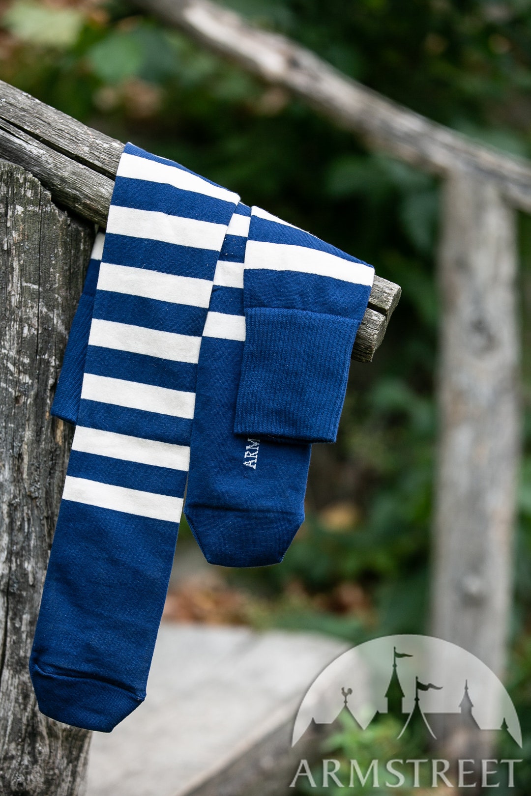 In Stock Ready to Ship One Size 3 Pairs of Horizontally Striped ...