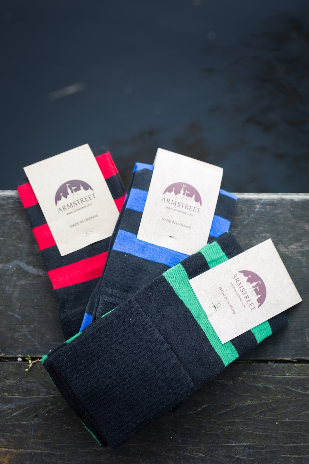 Medieval Assorted Striped Socks: 3 Pairs - Etsy