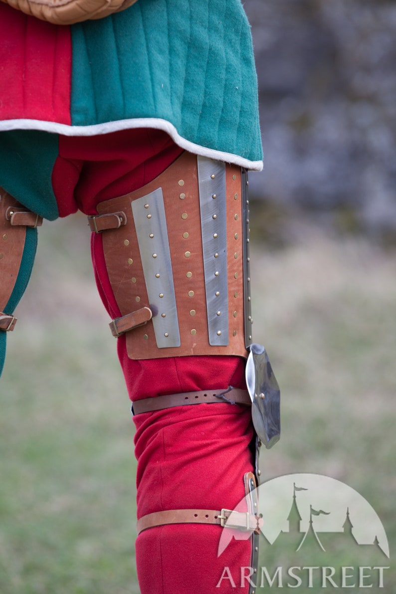 Medieval Leg Armor hound of War Sca Men's - Etsy